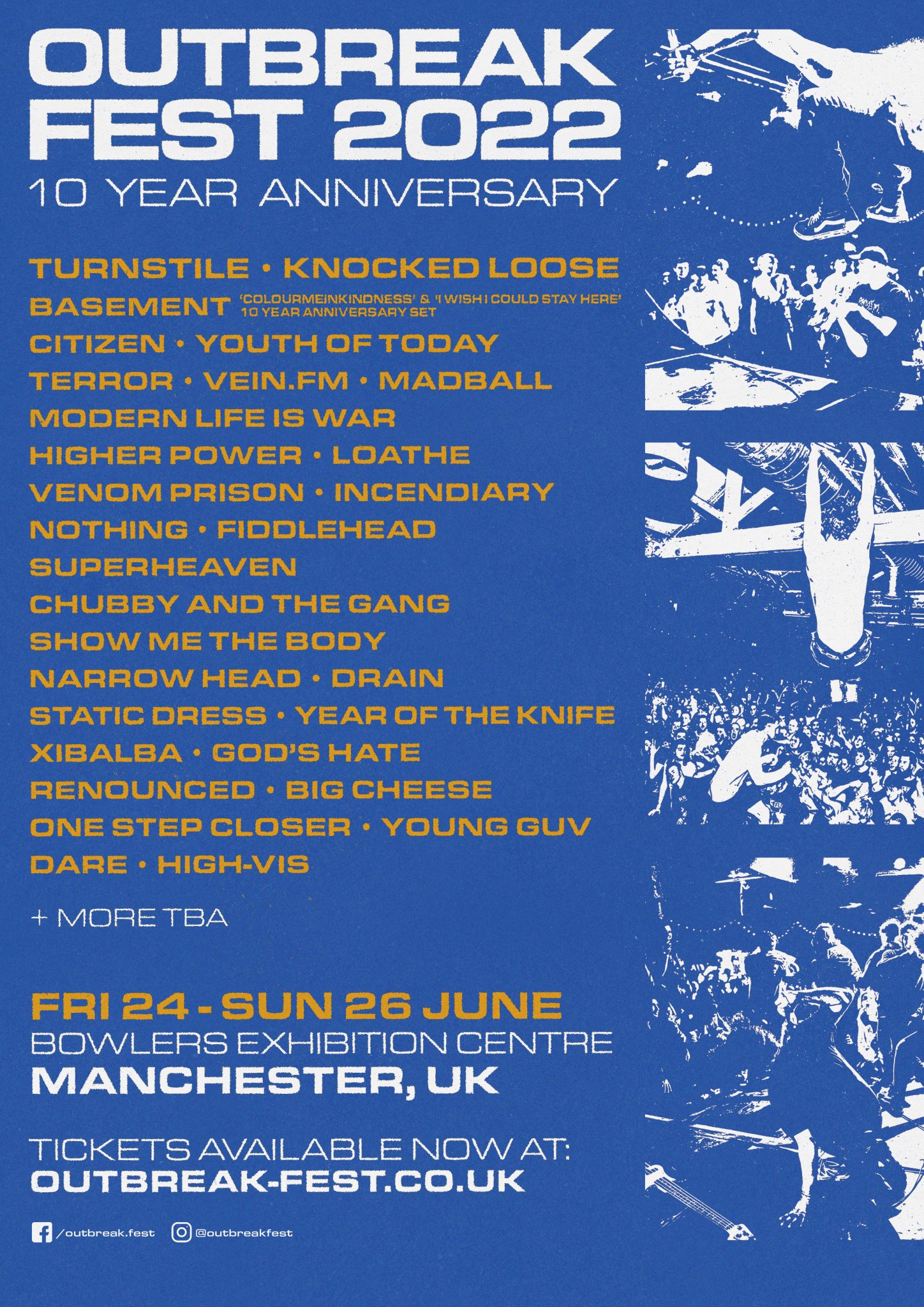 10周年を記念して開催される “Outbreak Festival 2022” のメンツがハイパーインフレ状態│PUNX SAVE THE ...